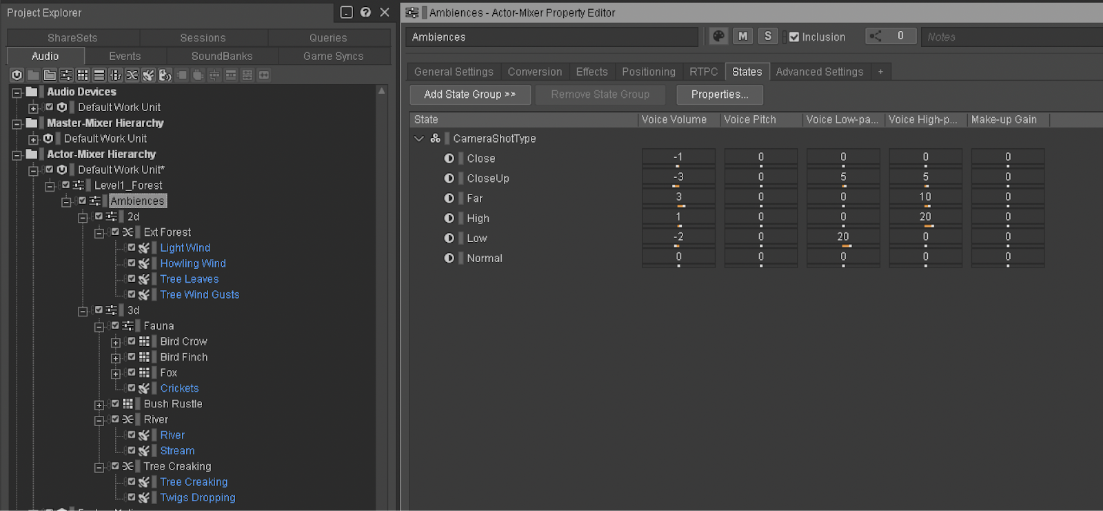 Designing Ambience Systems in Wwise | Audiokinetic Blog